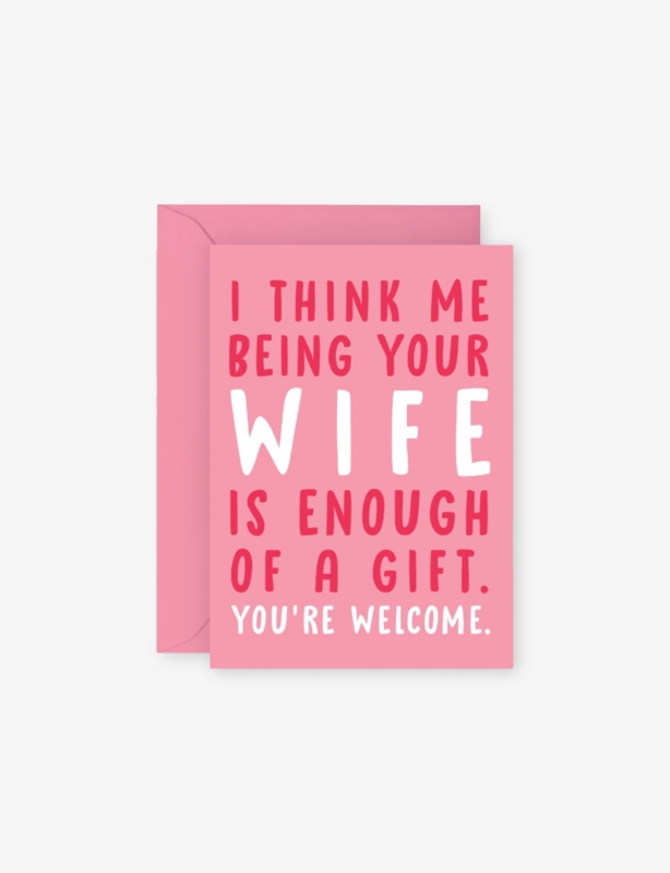 CENTRAL 23 - Stuck With Me Forever Valentine's Day Card | Selfridges.com