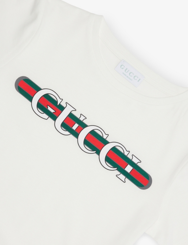 GUCCI - Logo-Printed Short-Sleeve Cotton T-Shirt 4-12 Years ...