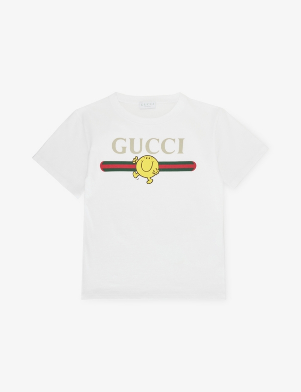 GUCCI - Logo Patch-Pocket Cotton T-Shirt 4-12 Years | Selfridges.com