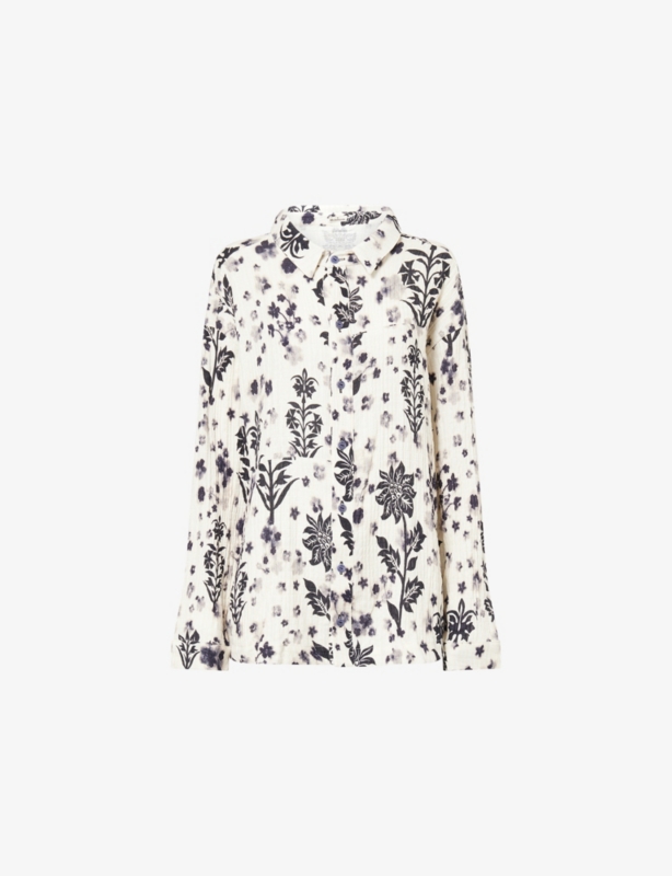 AGUA BENDITA - Rui Ruffled-Straps Reversible Bikini top | Selfridges.com