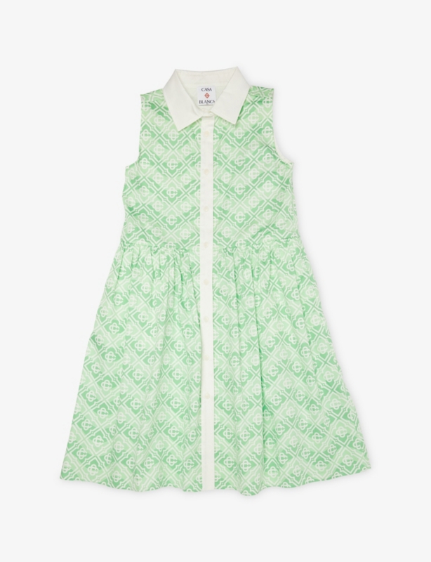 CASABLANCA - Waves Logo-Print Cotton Shorts 3-14 Years | Selfridges.com