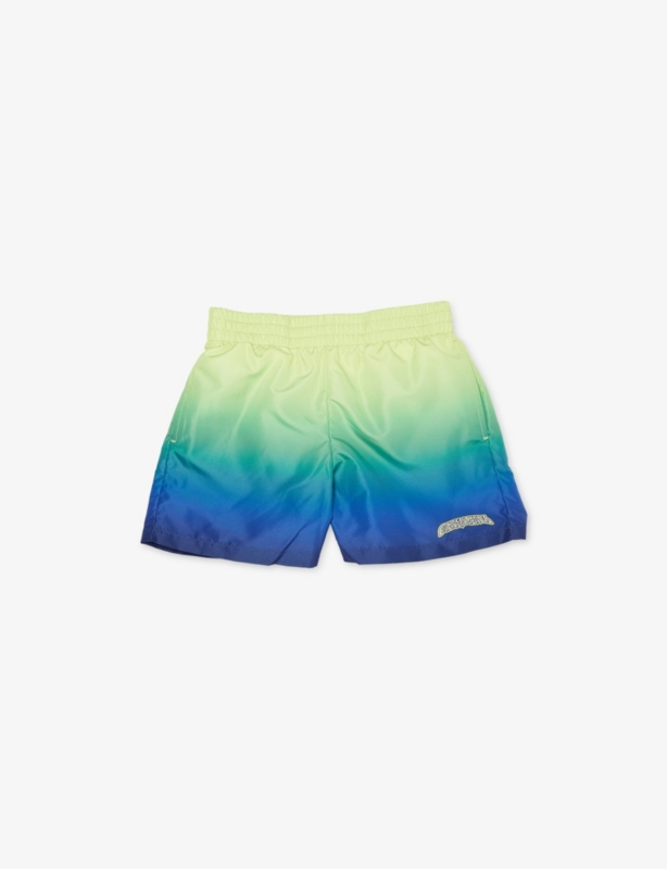 CASABLANCA - Gradient Wave Crochet-Knit Cotton Shorts 3-14 Years ...