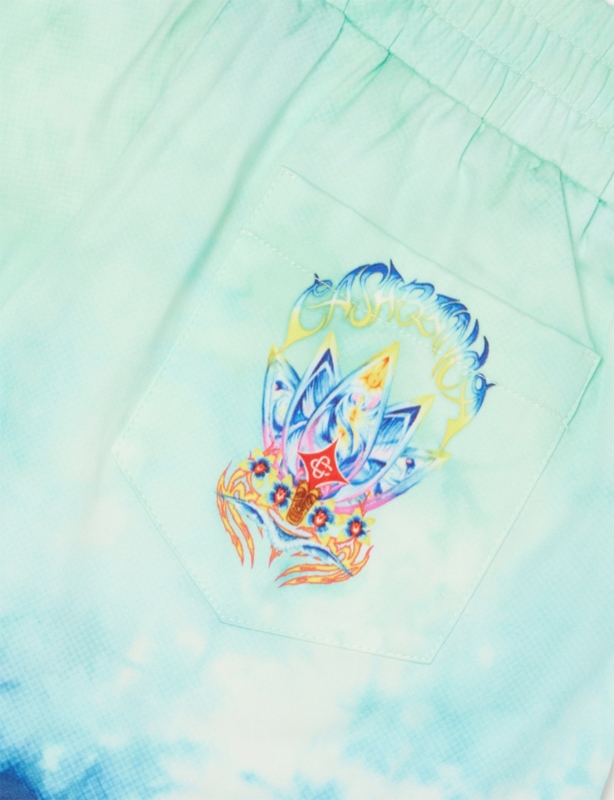 CASABLANCA - Surf Lotus Graphic-Print Cotton Shirt 3-14 Years ...