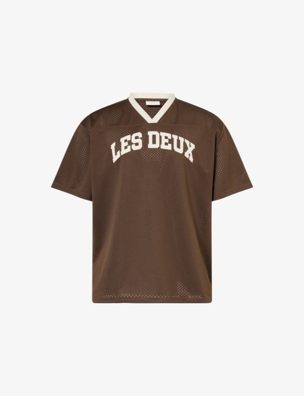 LES DEUX - Ben Faience Short-Sleeves Cotton-Jersey T-Shirt | Selfridges.com