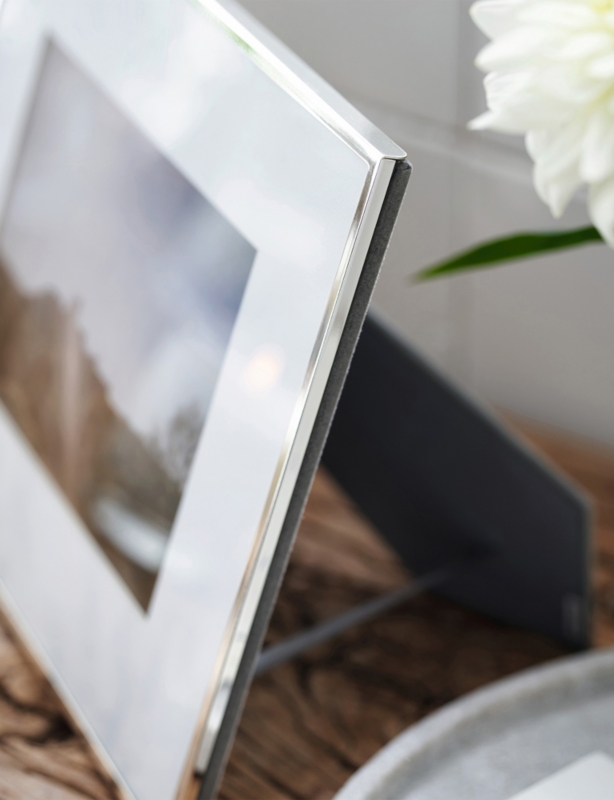 THE WHITE COMPANY - Fine Silver-Plated Steel Photo Frame 3” x 3 ...