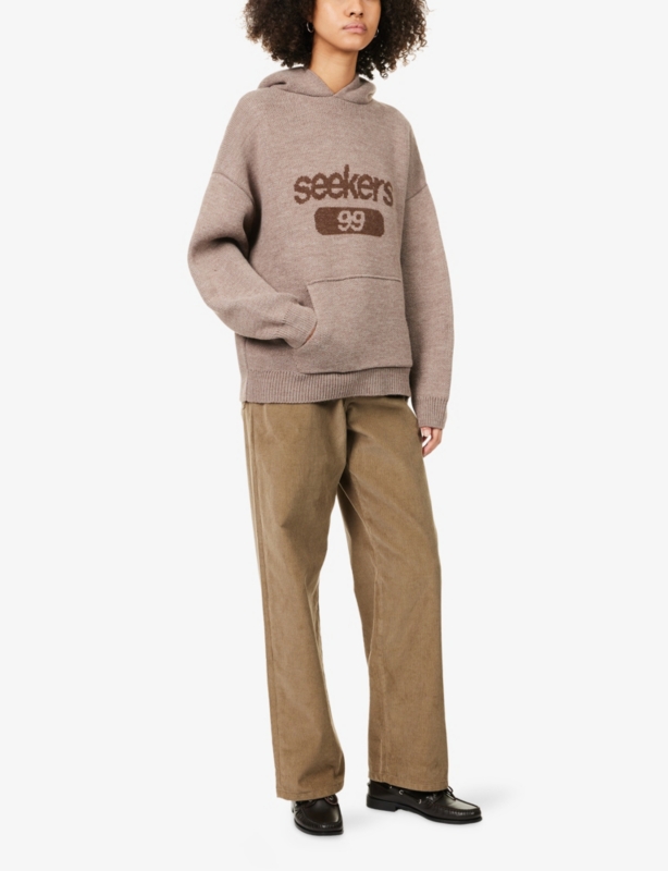 SISTERS & SEEKERS - Seekers 99 Relaxed-Fit Knitted Hoodie | Selfridges.com