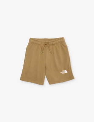 THE NORTH FACE - Logo-Print Drawstring-Waist Cotton Shorts 6-20 Years ...