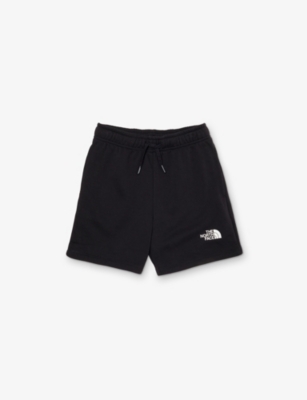 THE NORTH FACE - Logo-Print Drawstring-Waist Cotton Shorts 6-20 Years ...