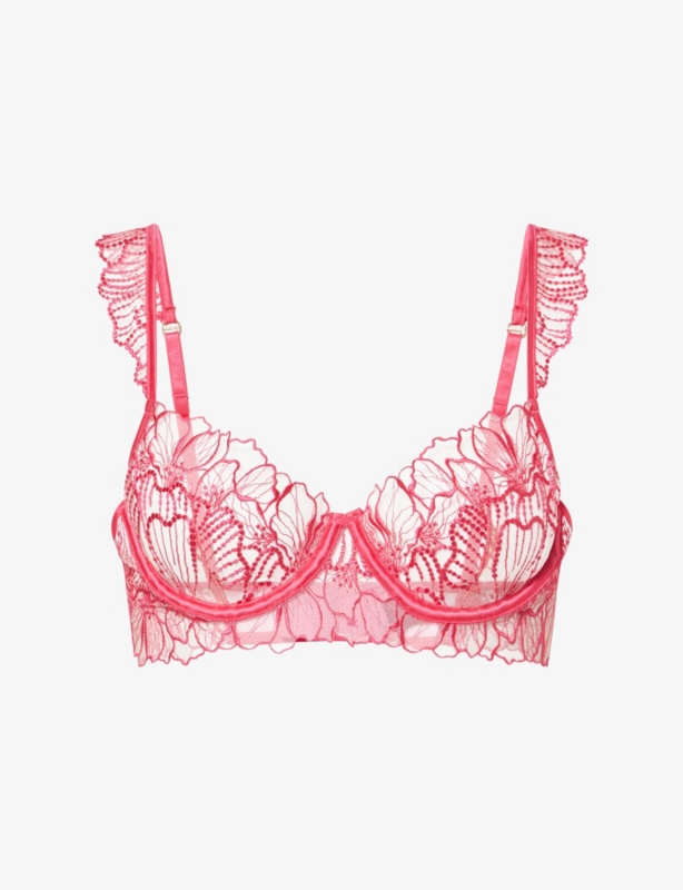 BLUEBELLA - Amarosa Embroidered Lace Thong | Selfridges.com