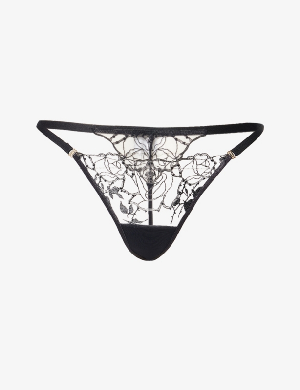 BLUEBELLA - Amarosa Embroidered Lace Thong | Selfridges.com