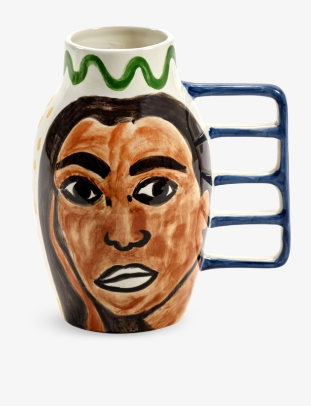 SERAX - Ann Demeulemeester x Serax Dé variation no.1 porcelain plate ...