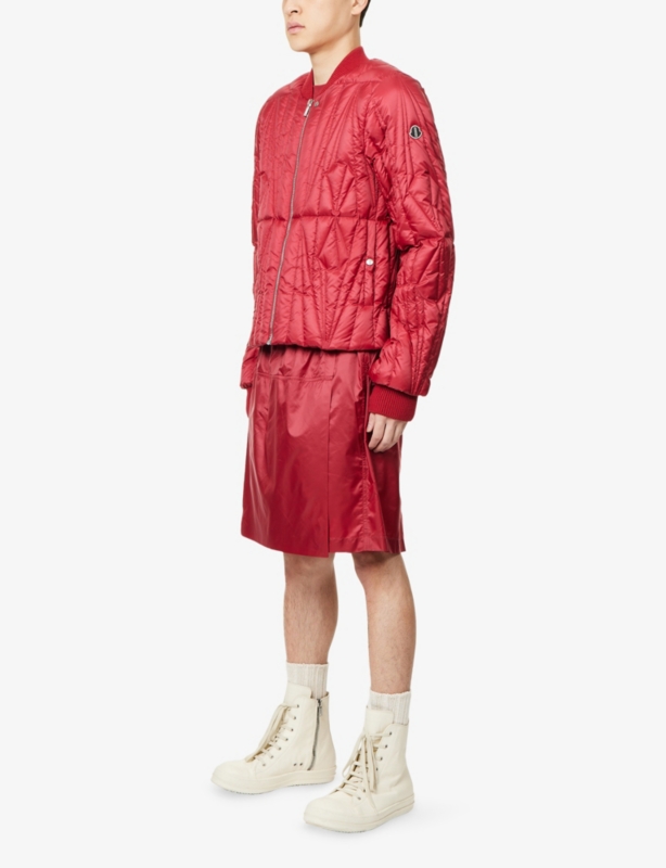 RICK OWENS X MONCLER - Moncler x Rick Owens Geocamo Padded Shell-Down ...