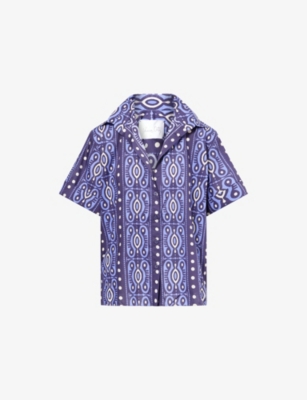 JOHANNA ORTIZ - Salty Promises Short-Sleeves Shirt | Selfridges.com
