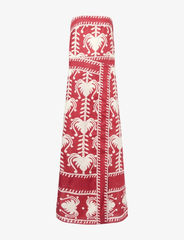 JOHANNA ORTIZ - Dance Of Pareo Printed Cotton-Poplin Cover-Up ...