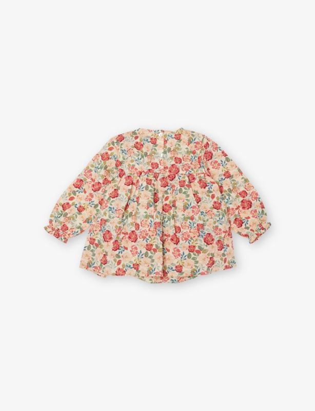 KONGES SLOJD - Chleo Cherry-Print Stretch-Cotton Romper 3 Months-2 ...