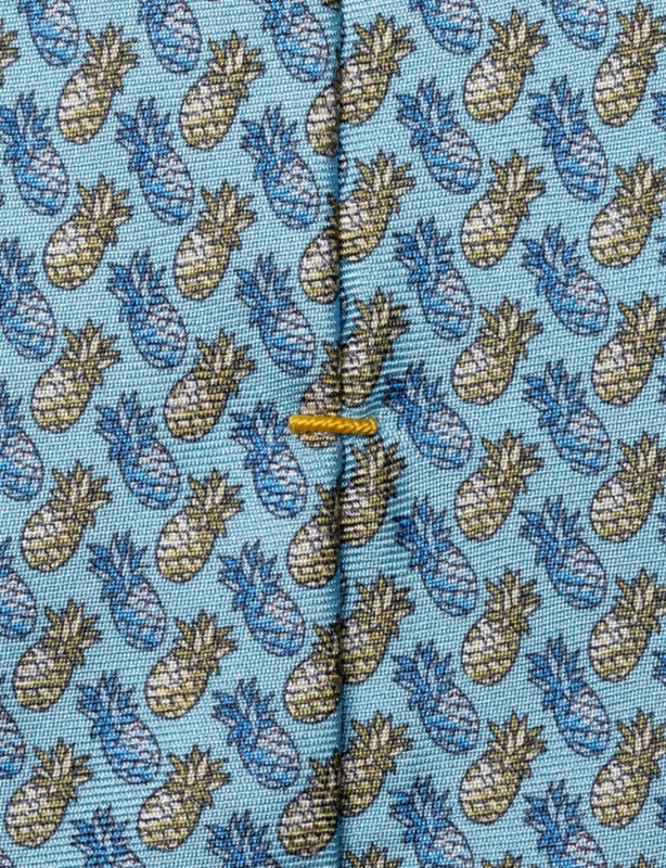 ETON - Leaf-Print Silk Tie | Selfridges.com