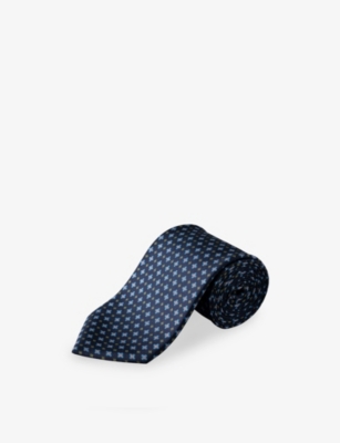 ETON - Floral-Print Silk Tie | Selfridges.com