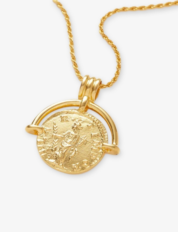 MISSOMA - Lucy Williams x Missoma Square 18ct Gold-Vermeil Plated 925 ...