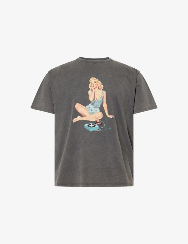 DUKE & DEXTER - Plus Star Vintage Crewneck Cotton-Jersey T-Shirt ...