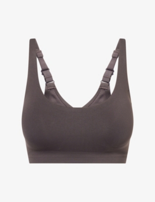 ADANOLA - Impact Seamless Padded-Cups Sports Bra | Selfridges.com
