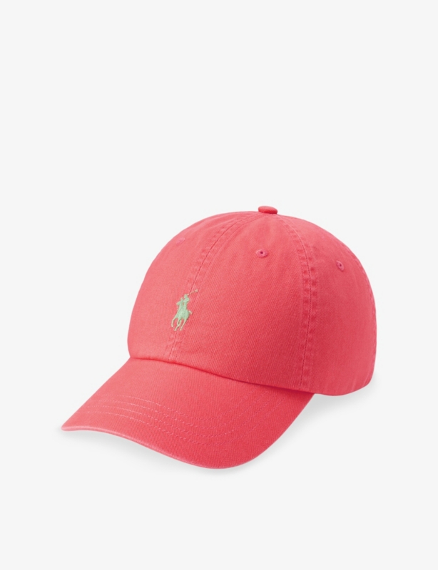 POLO RALPH LAUREN - Pony Logo-Embroidered Cotton Baseball Cap ...