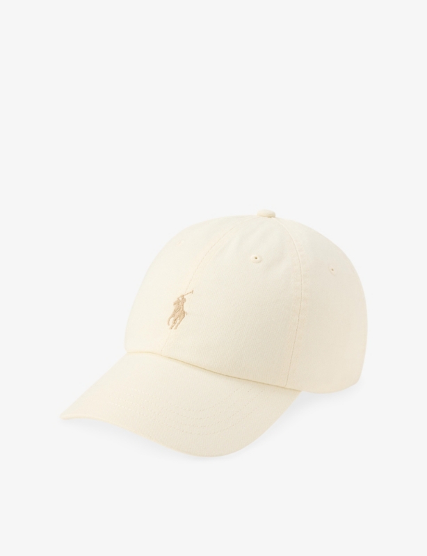 POLO RALPH LAUREN - Pony Logo-Embroidered Cotton Baseball Cap ...