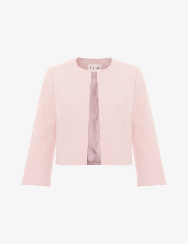 PHASE EIGHT - Elizabeth Round-Neck Stretch-Woven Jacket | Selfridges.com