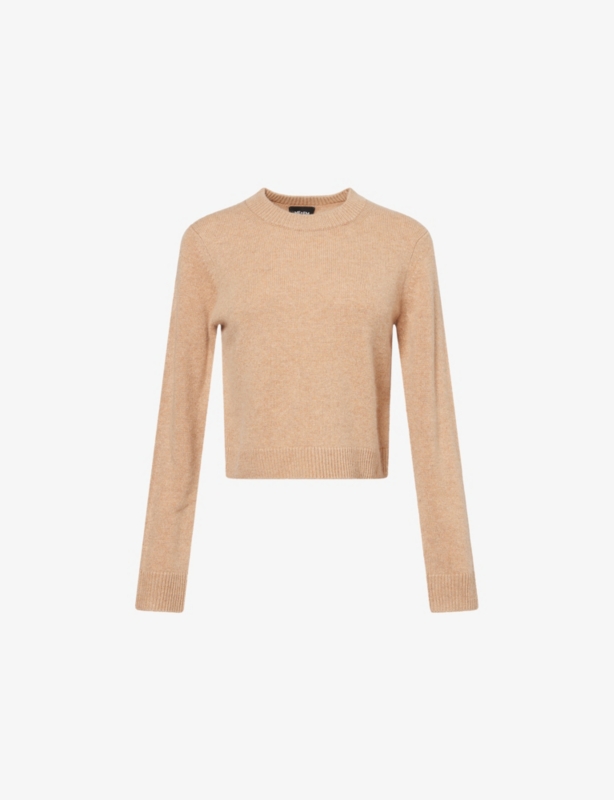 ME AND EM - Contrast-Stitch High-Neck Woven Midi Dress | Selfridges.com