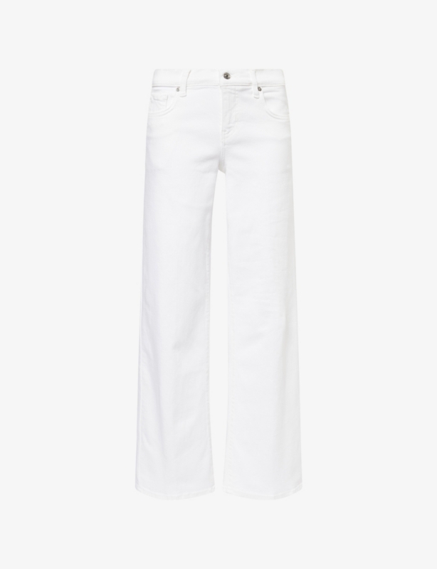 FRAME - The Everyday High-Rise Denim Shorts | Selfridges.com