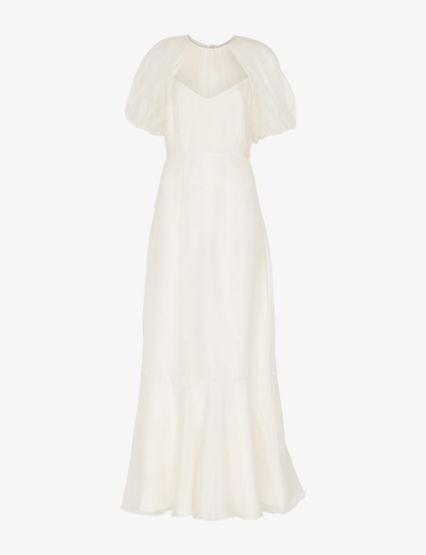 WHISTLES - Sleeveless Tie-Back Stretch-Woven Maxi Dress | Selfridges.com