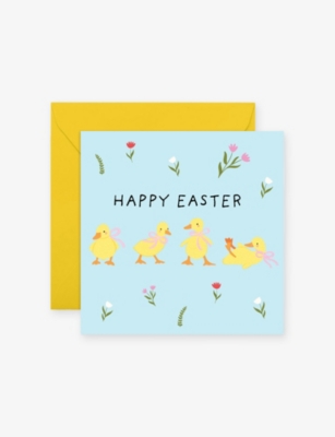 CENTRAL 23 - Happy Easter Chicks Easter Card | Selfridges.com