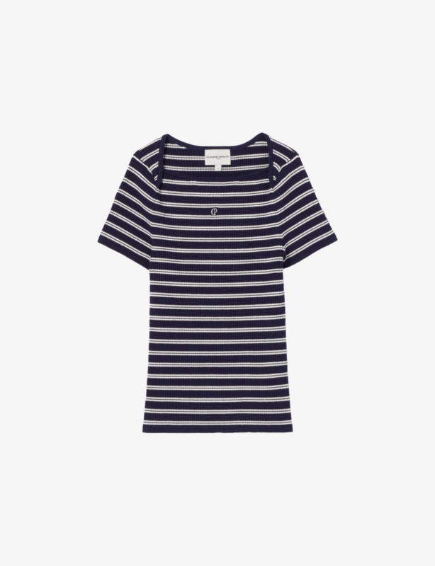 CLAUDIE PIERLOT - Collared Button-Down Knitted Cardigan | Selfridges.com