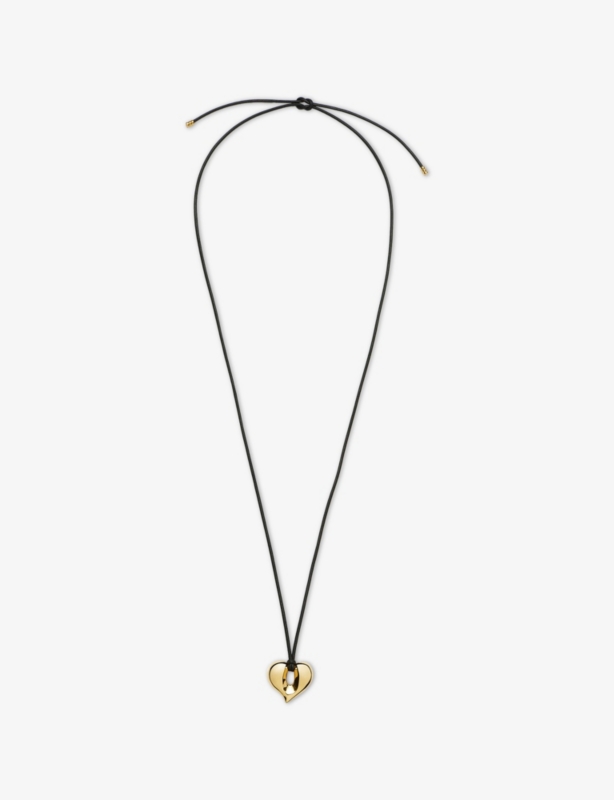 MISSOMA - Molten Heart Statement 18ct Yellow Gold-Plated Brass Earrings ...