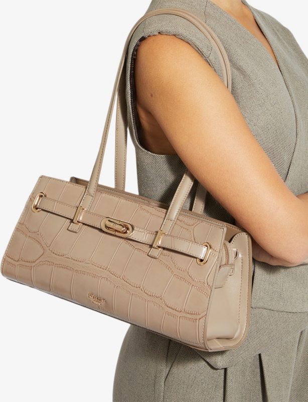 DUNE - Deliberate Large Woven Faux-Leather Shoulder Bag | Selfridges.com