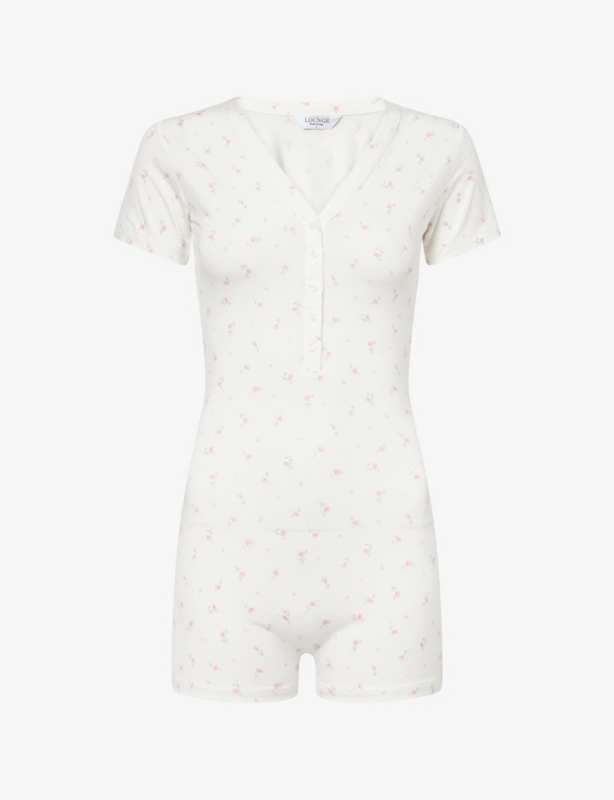 LOUNGE UNDERWEAR - Floral-Print Modal-Blend Pyjama Bottoms | Selfridges.com