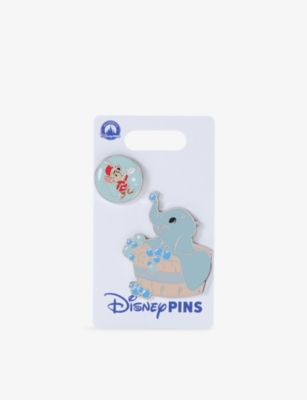 THE DISNEY STORE AT SELFRIDGES - Dumbo Metal Pin Badge | Selfridges.com