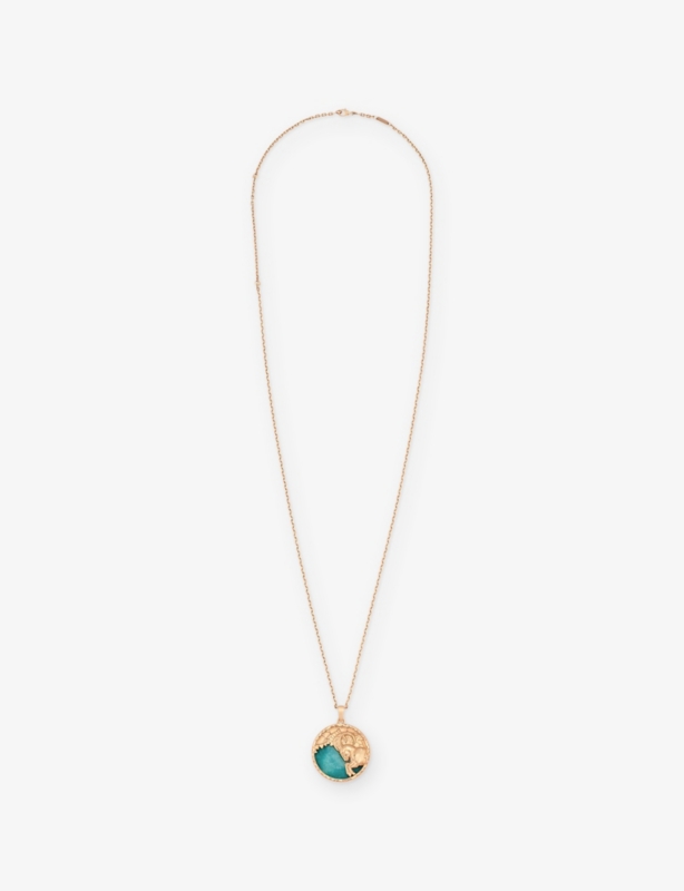 VAN CLEEF & ARPELS - Zodiaque Scorpio 18ct Rose-Gold And Turquoise ...
