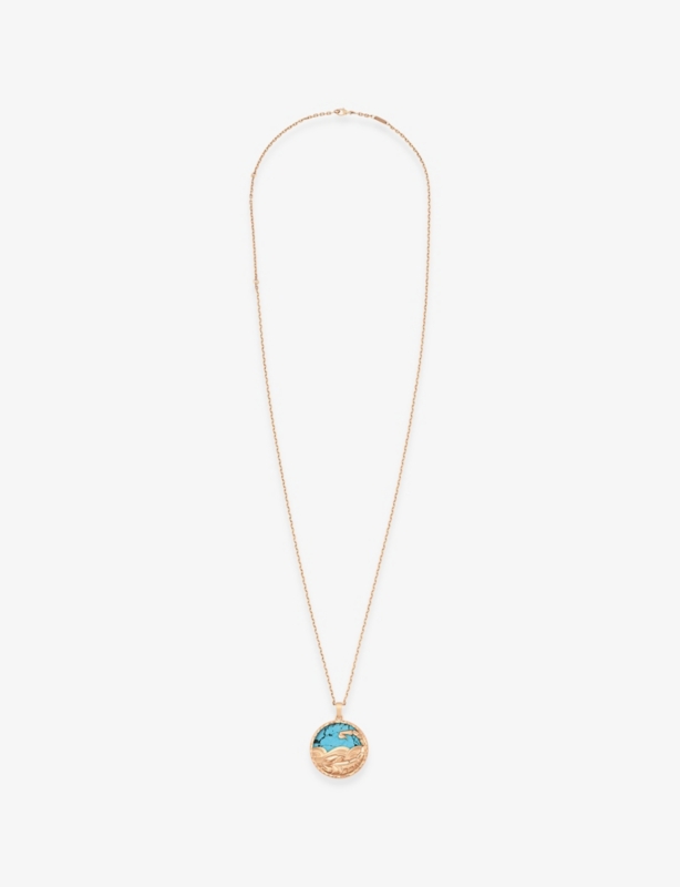 VAN CLEEF & ARPELS - Zodiaque Capricorn 18ct Rose-Gold And Amazonite ...