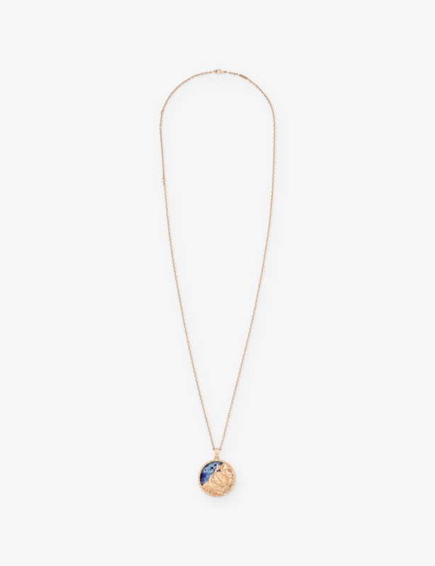 VAN CLEEF & ARPELS - Zodiaque Aries 18ct Rose-Gold And Blue Aventurine ...