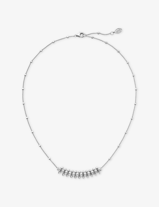 CARTIER - Clash de Cartier 18ct White-Gold Hoop Earrings | Selfridges.com